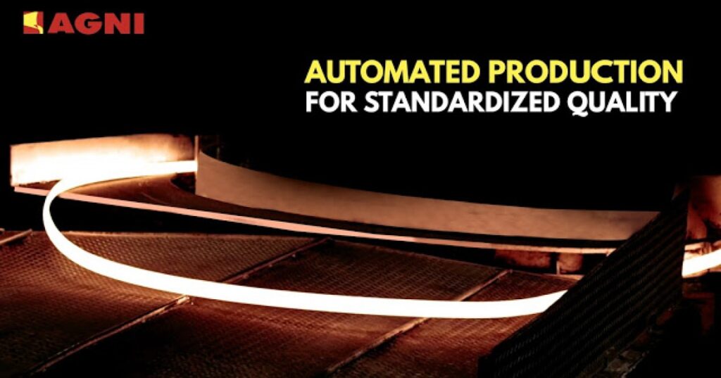 Benefits of Agni Steel’s fully automated rolling mills