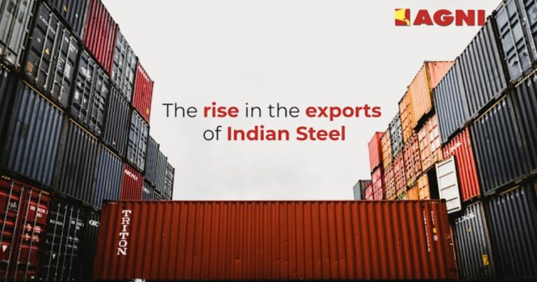 Key Factors Driving Steel Exports in India | Agni Steels